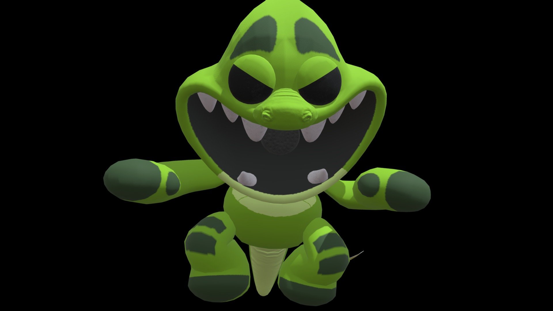 Poppy Playtime Chapter 4: NightmareCritter Croc - Download Free 3D model by Unknown (@Unkown ...