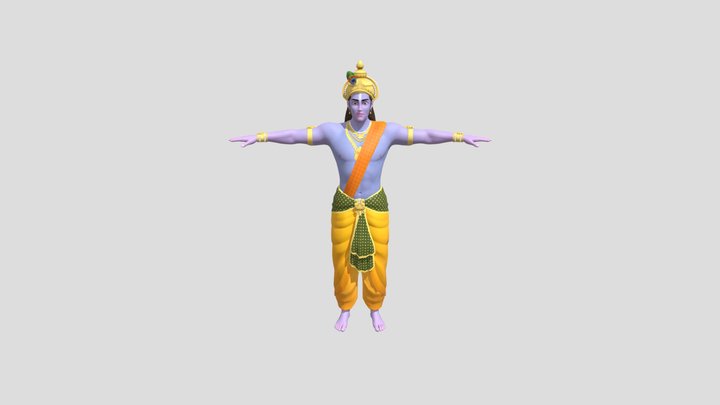 Krishna 3D models - Sketchfab
