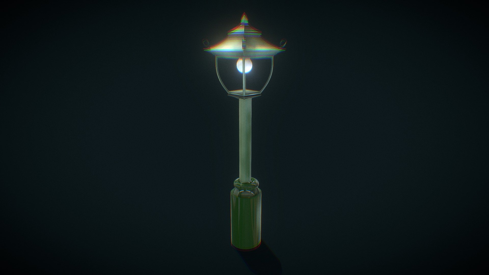 Street lamp - 3D model by malikalberto [e43ff6d] - Sketchfab