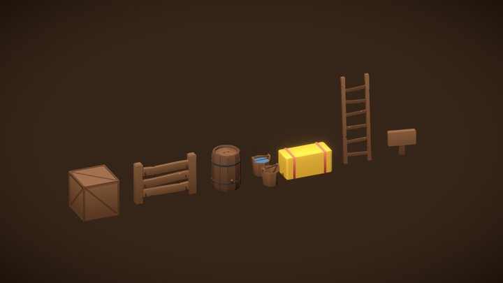 Hay 3D models - Sketchfab