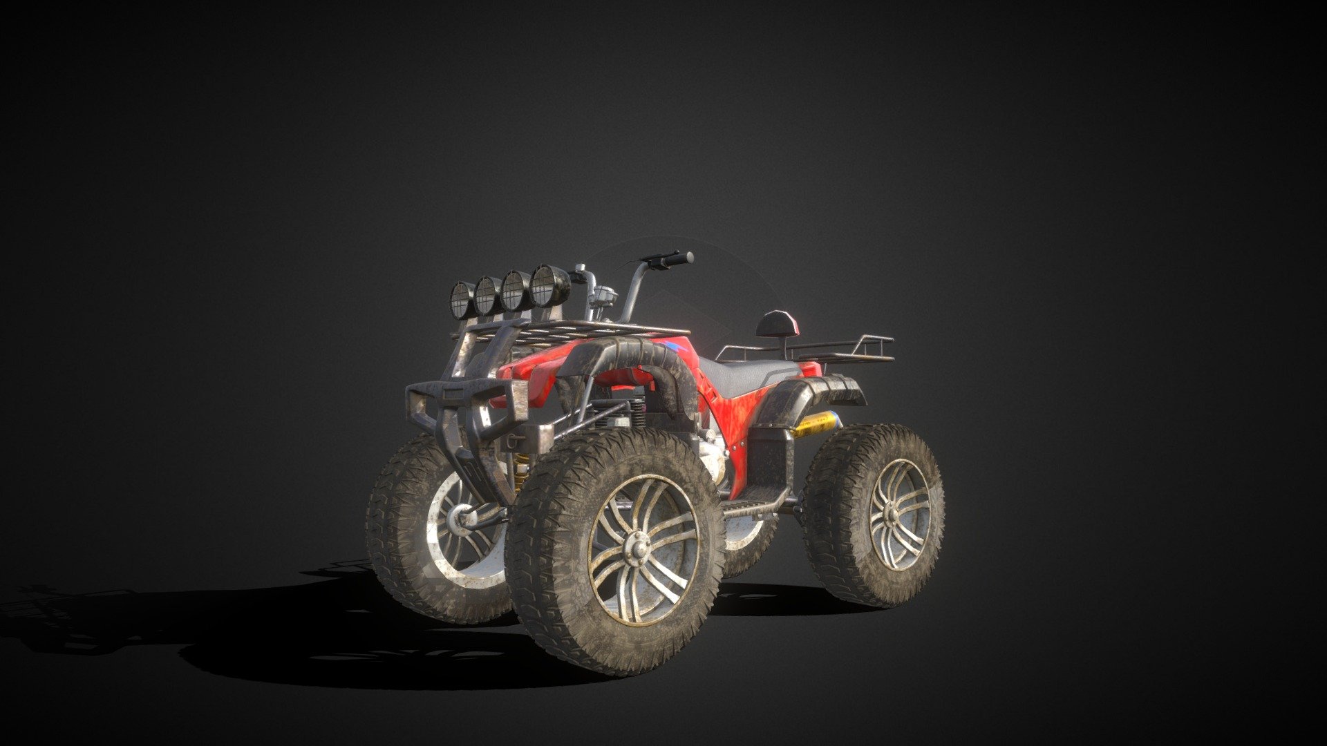 ATV - 3D model by Mr.Ma (@mashuai) [e4418d9] - Sketchfab