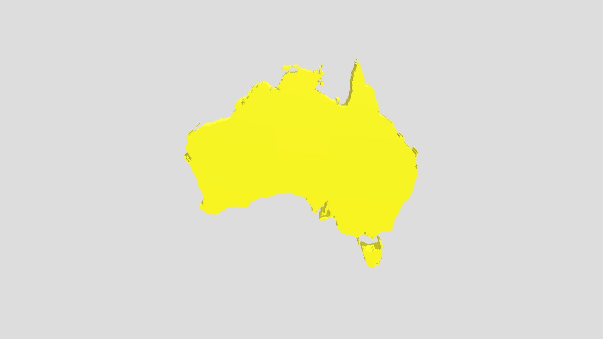 AUSTRALIA MAP - Download Free 3D model by sahuvishal86 [e445069 ...