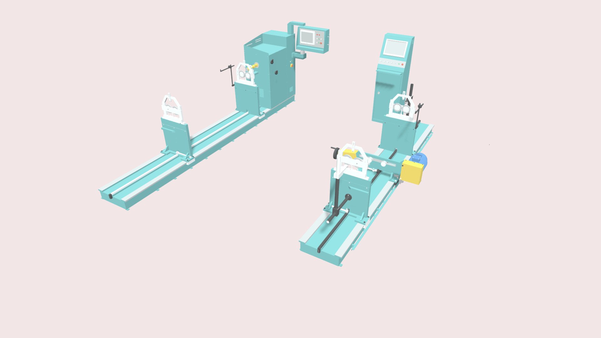 Balancing machine stand - 3D model by VTM (@7981535.dev) [e4452f0 ...