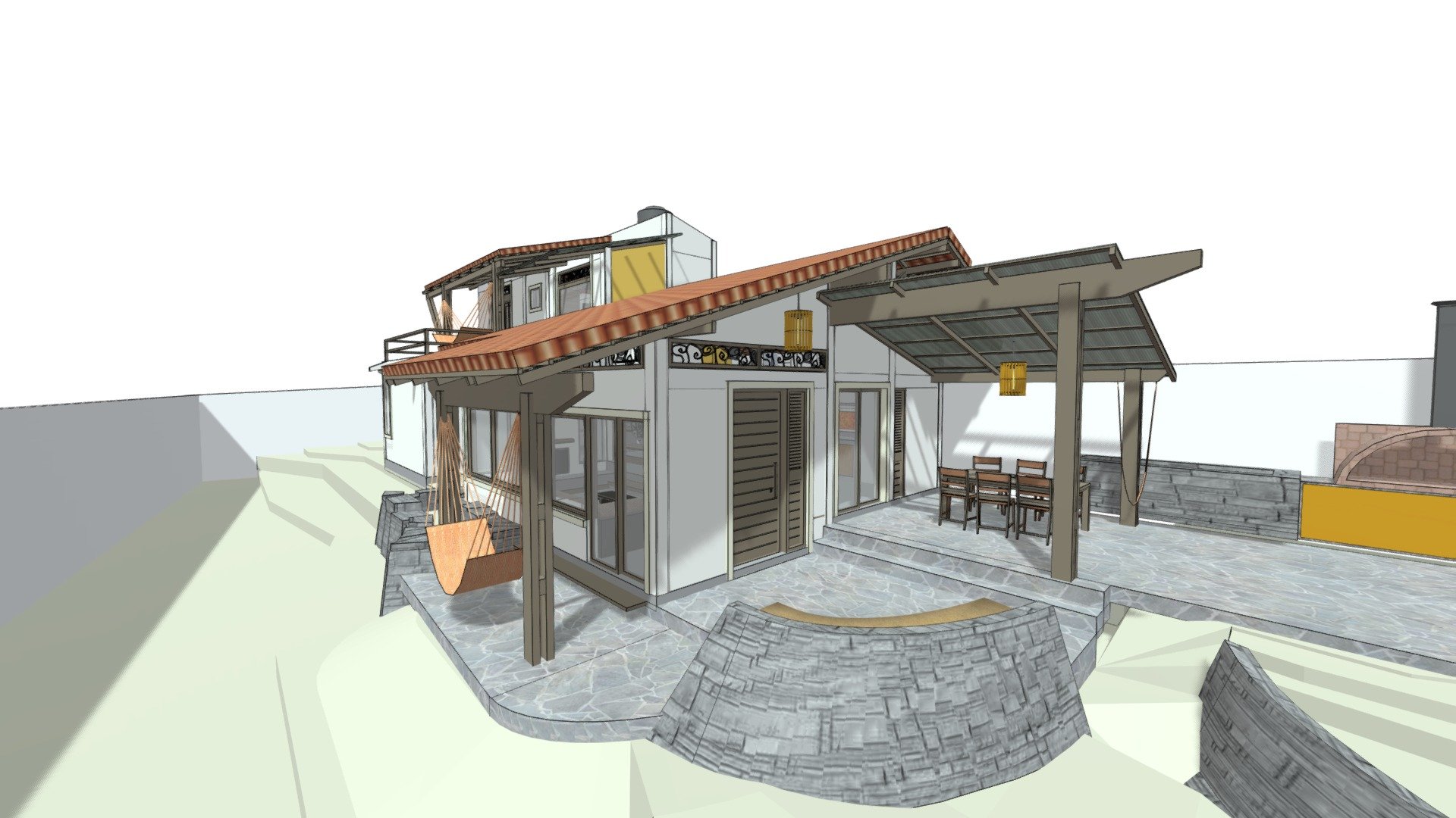 Rick House - 3D model by gastonsilbert [e445551] - Sketchfab