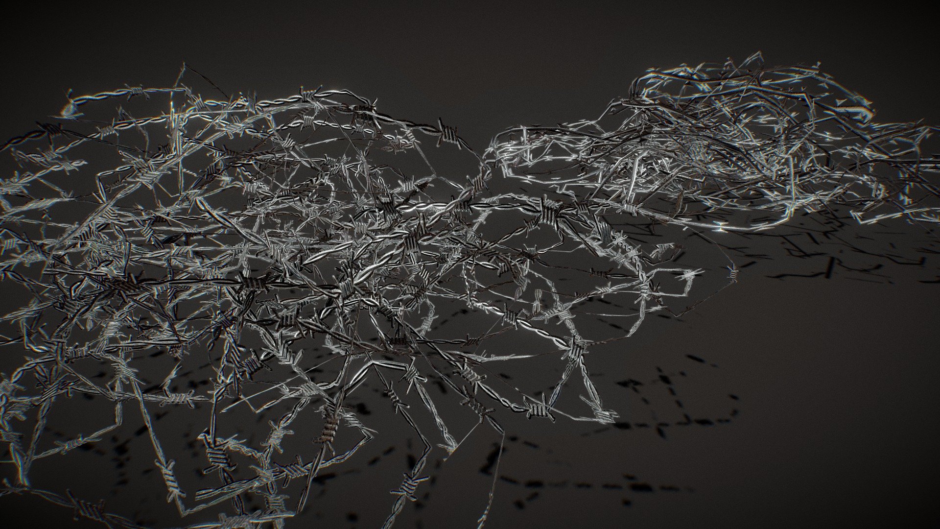 Barbed Wire - Buy Royalty Free 3D model by Serhii3D [e445bab ...