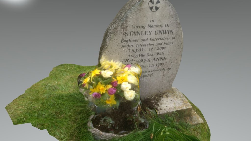 Stanley Unwin's Grave - Download Free 3D model by ictman1076 [e445e71 ...