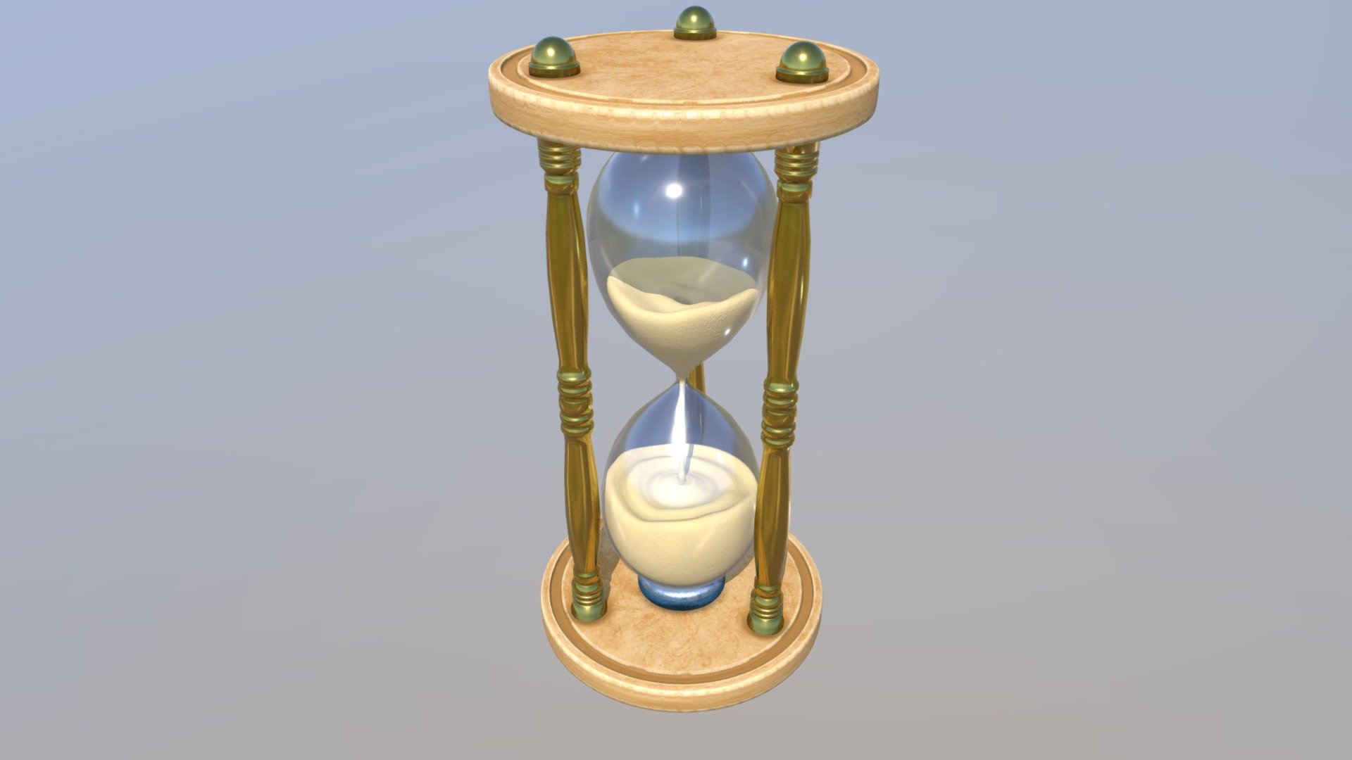 hourglass - 3D model by PONTAN1111 [e4461e1] - Sketchfab