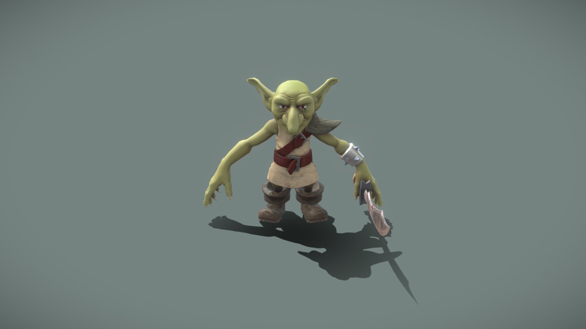 Goblin - 3D model by NatalieTeo [e447aee] - Sketchfab