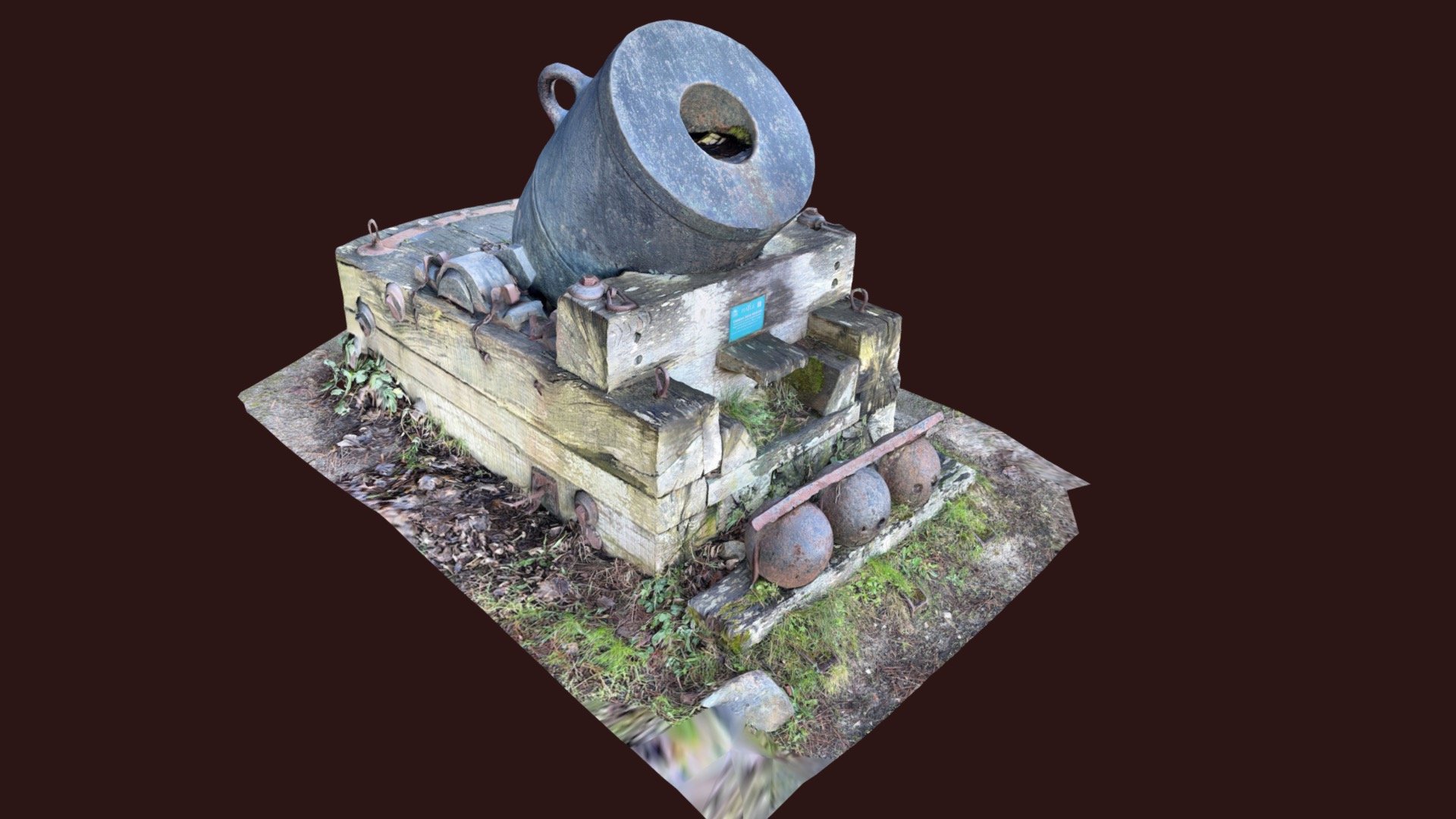 13 inch mortar 1856 - Download Free 3D model by CISMAS [e448491 ...