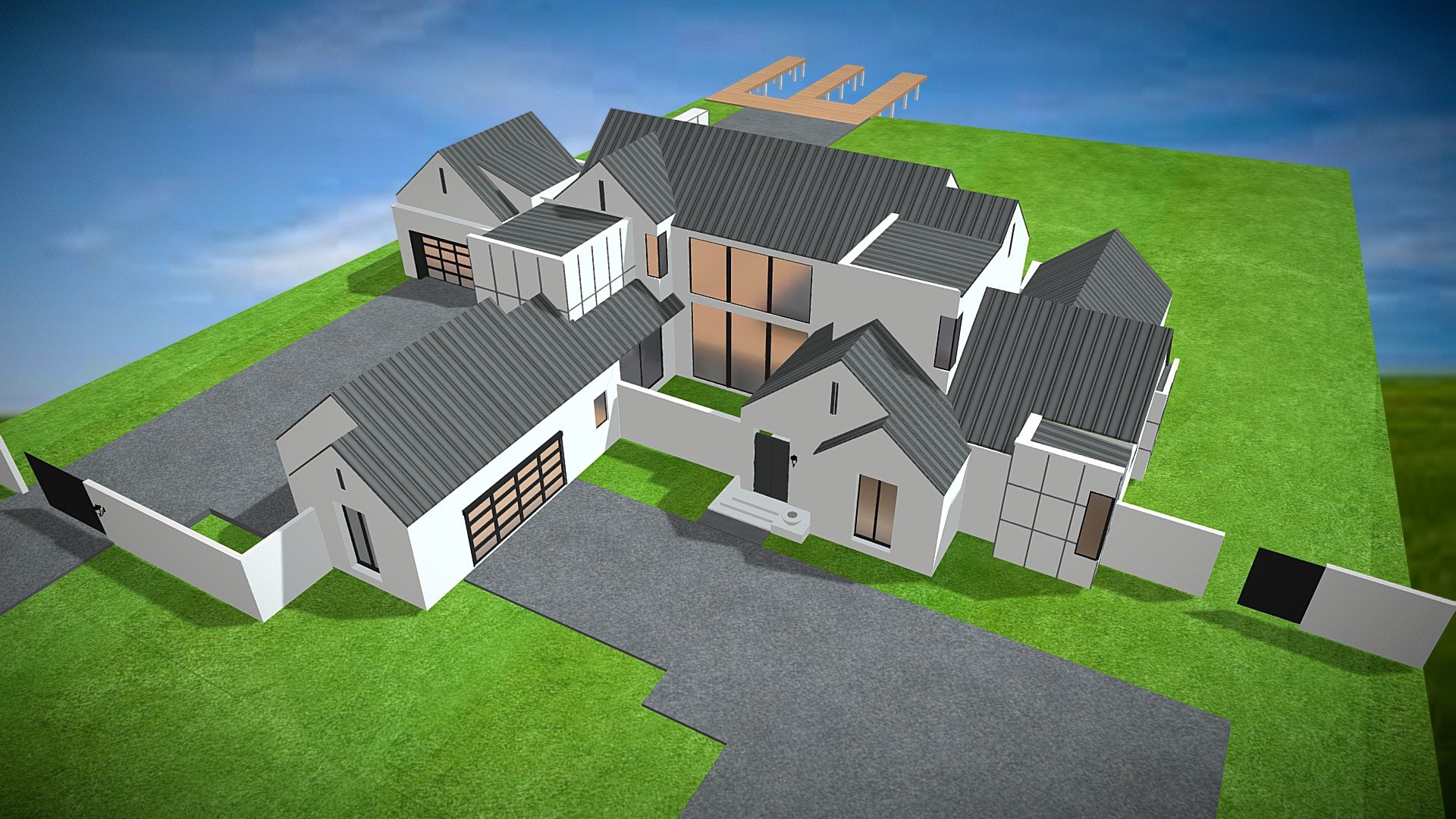 James Chauvin 3 - 360 spin model of 3D house - 3D model by ...