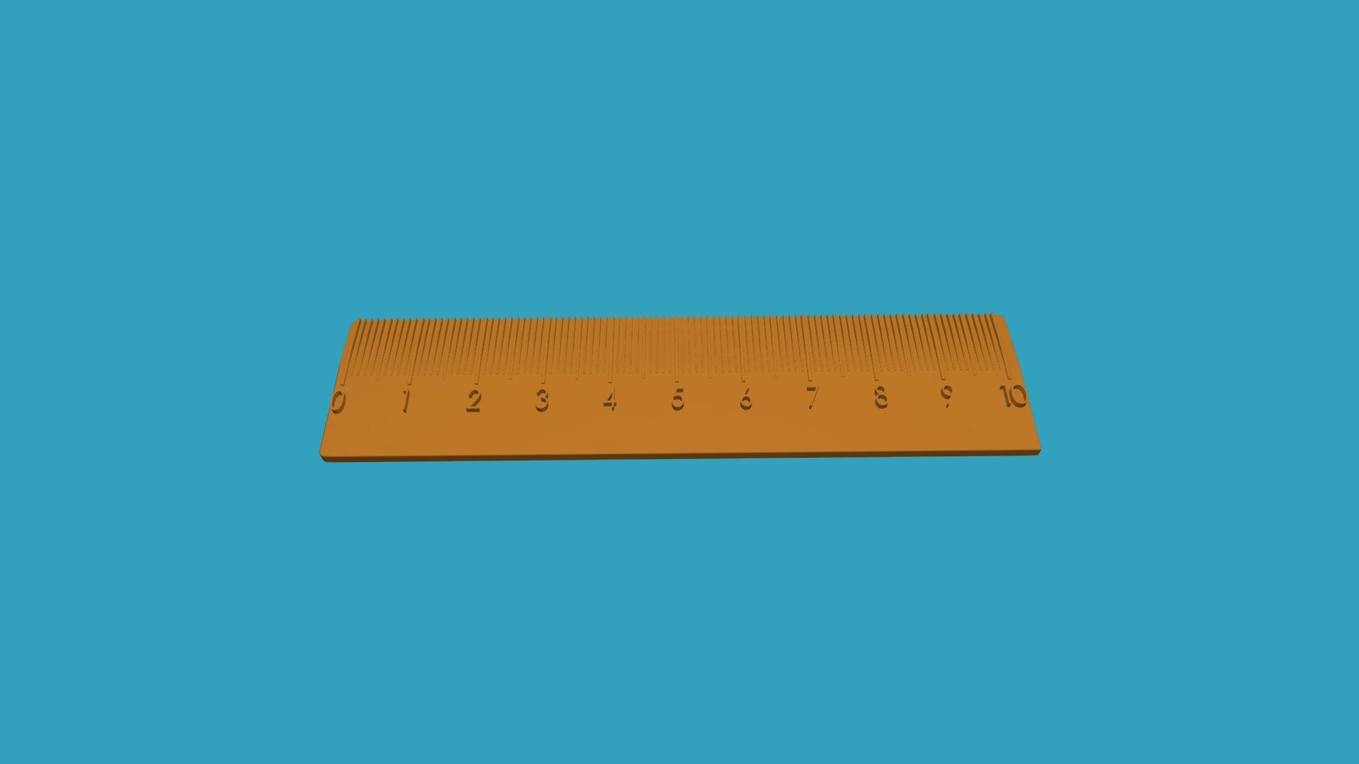 Ruler10cm - Download Free 3D model by kingdesigner [e44a352] - Sketchfab