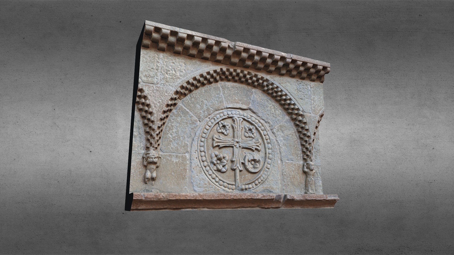 La Cruz de Iñigo Arista en San Juan de la Peña - 3D model by Alberto ...