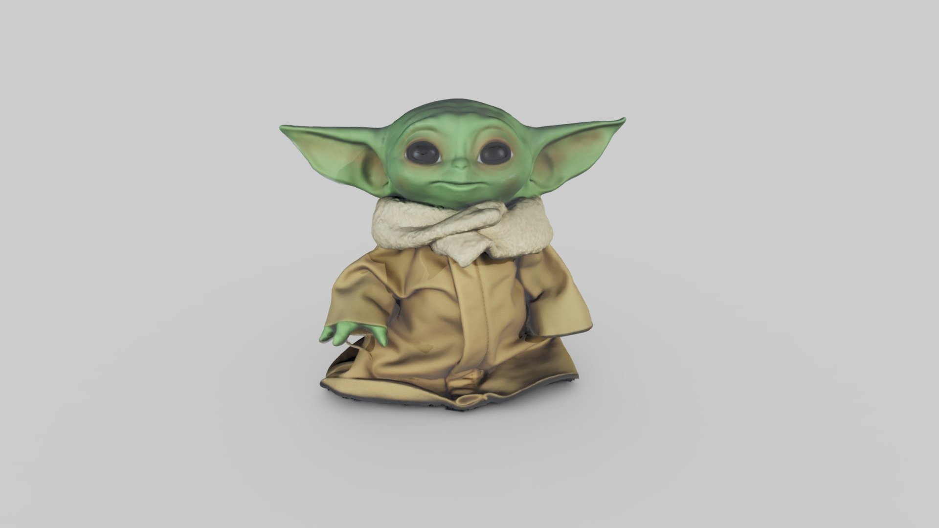 Grogu High Res - 3D model by Chris (@chrisjdesigner) [e44b51d] - Sketchfab