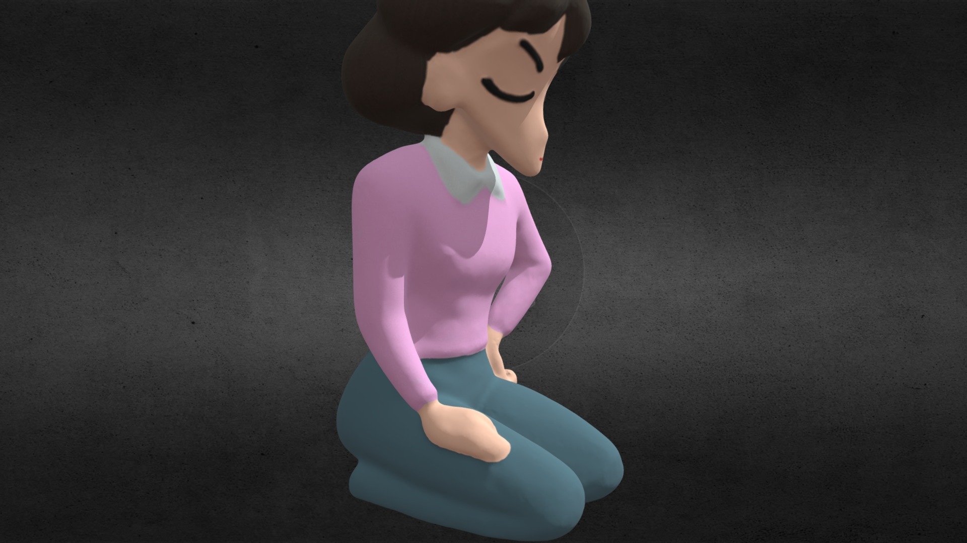 Misae Nohara - 3D model by badwolfmx3 [e44ce33] - Sketchfab