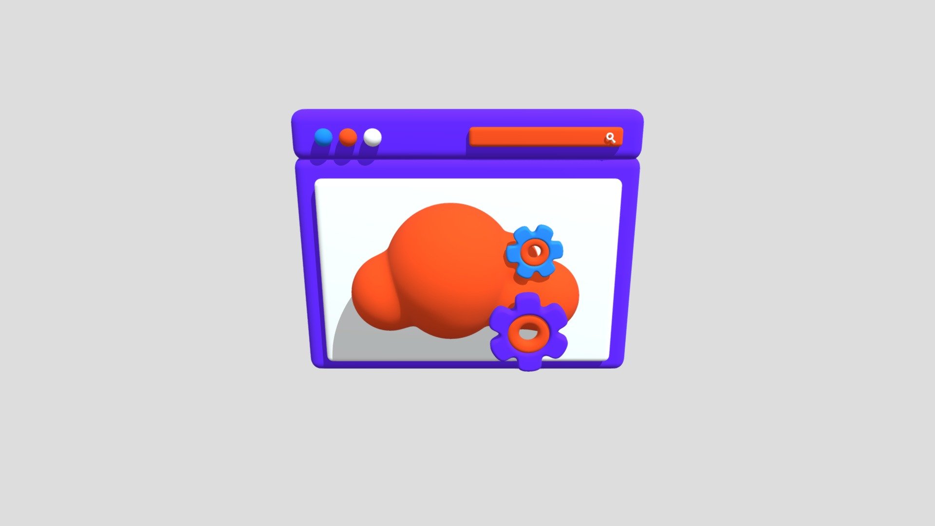 Design and Development 3d Illustration Icon - 3D model by Uistock ...