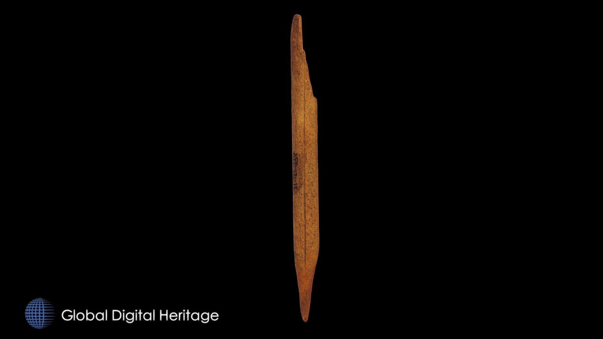 XFP-121 bone arrow point. Sanak Island, Alaska - Download Free 3D model ...