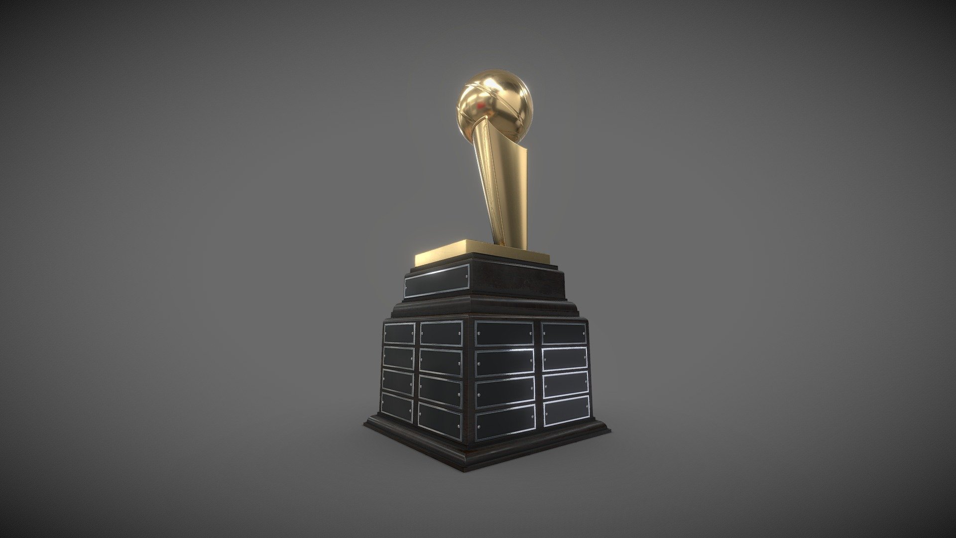 NBA championship trophy - 3D model by Pixel Swan (@Pixelswan) [e44fc64 ...