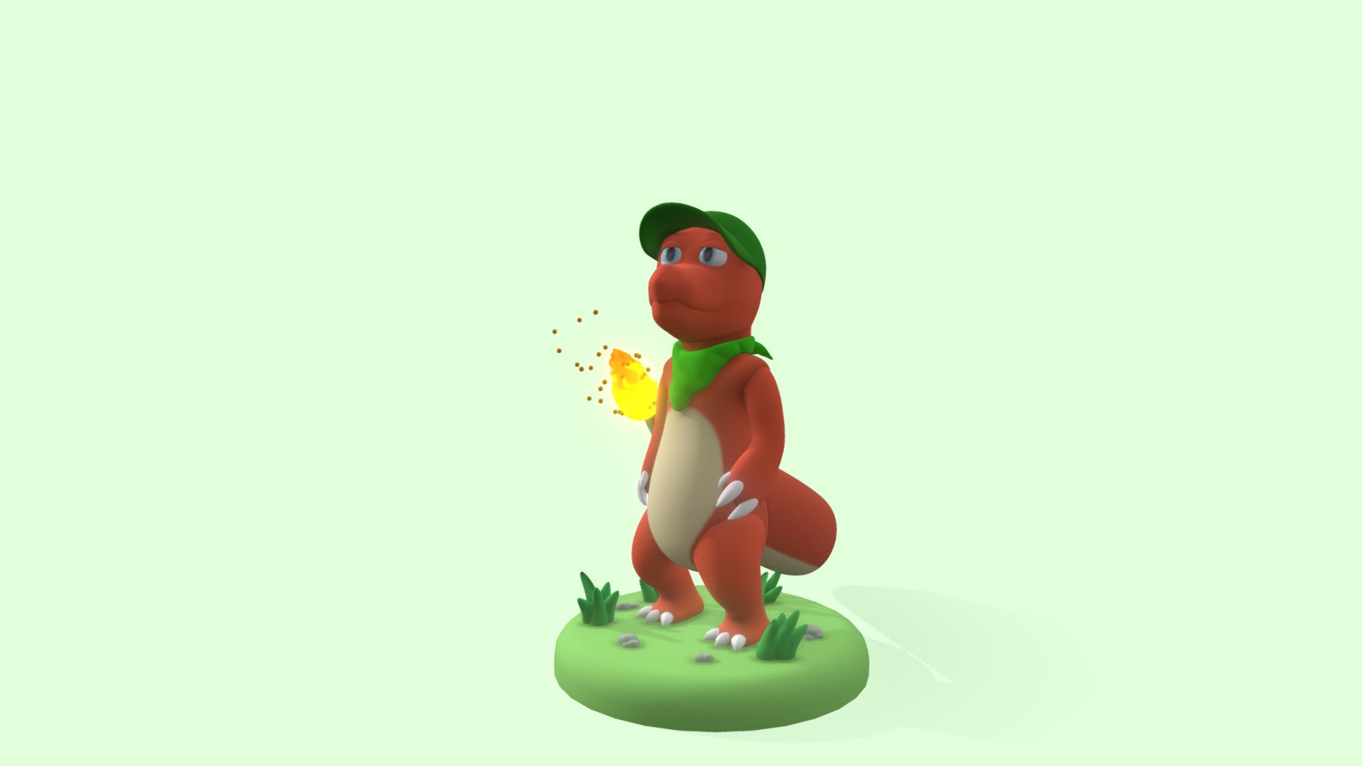 Pokemon OC gift - 3D model by Pawyderg (@Philfox4578) [e451695] - Sketchfab