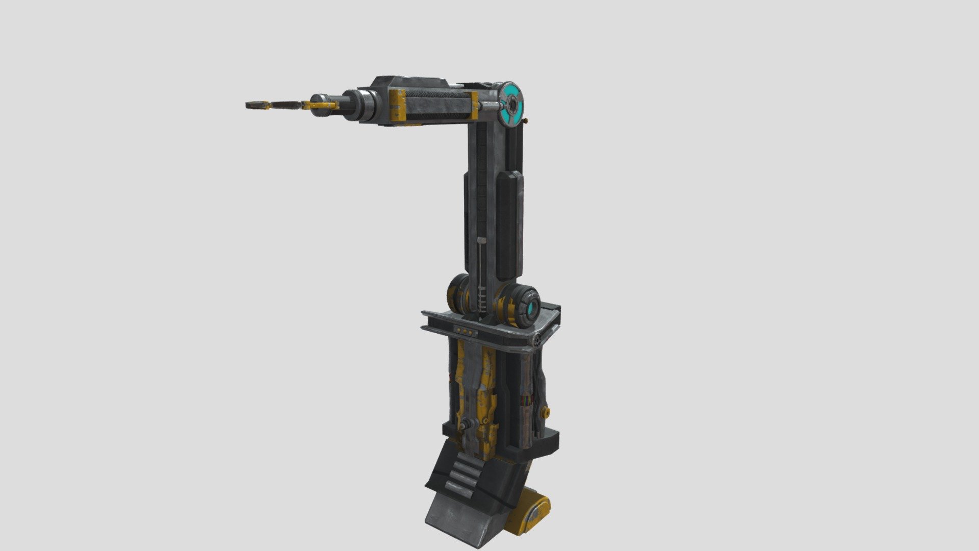 Robotic Arm - 3D model by jrhagan1 [e451988] - Sketchfab