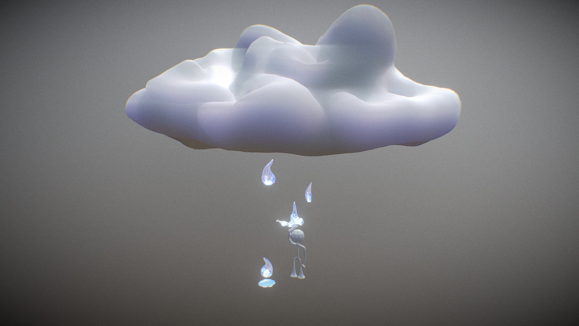 Clouds - Download Free 3D model by Mark VC (@muklin) [e452dc2] - Sketchfab