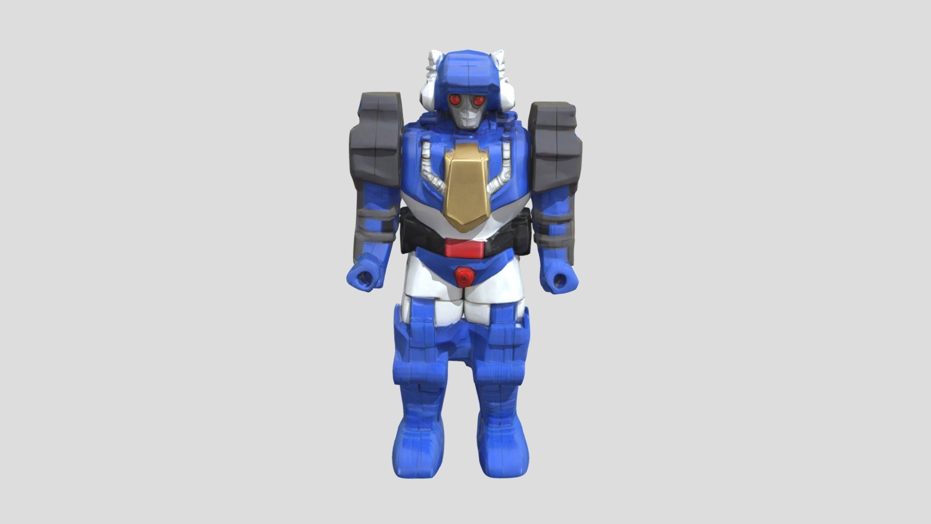 blue bacchus - Download Free 3D model by mustainerg [e4530dd] - Sketchfab
