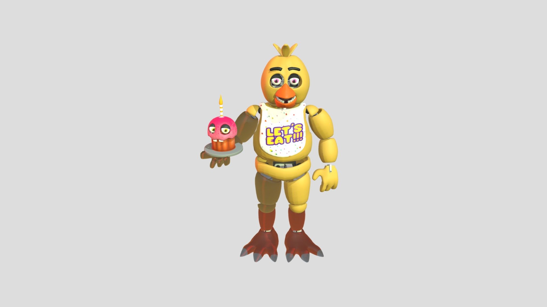 Classic Chica - Download Free 3D model by AngelGamer1411 [e454370 ...