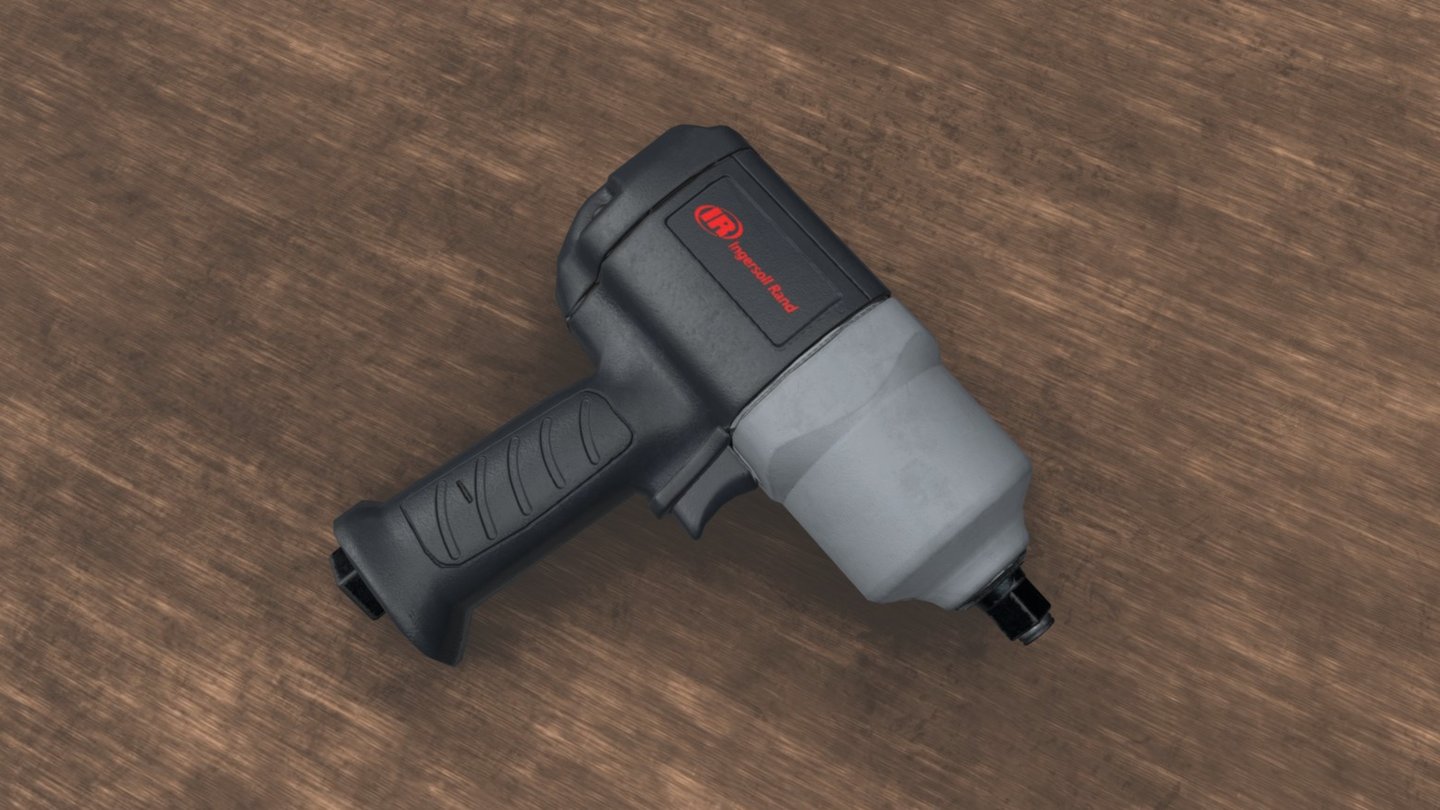 Realism: Pneumatic Wrench - 3D model by Bryan Kaszowski (@Zarnick151 ...