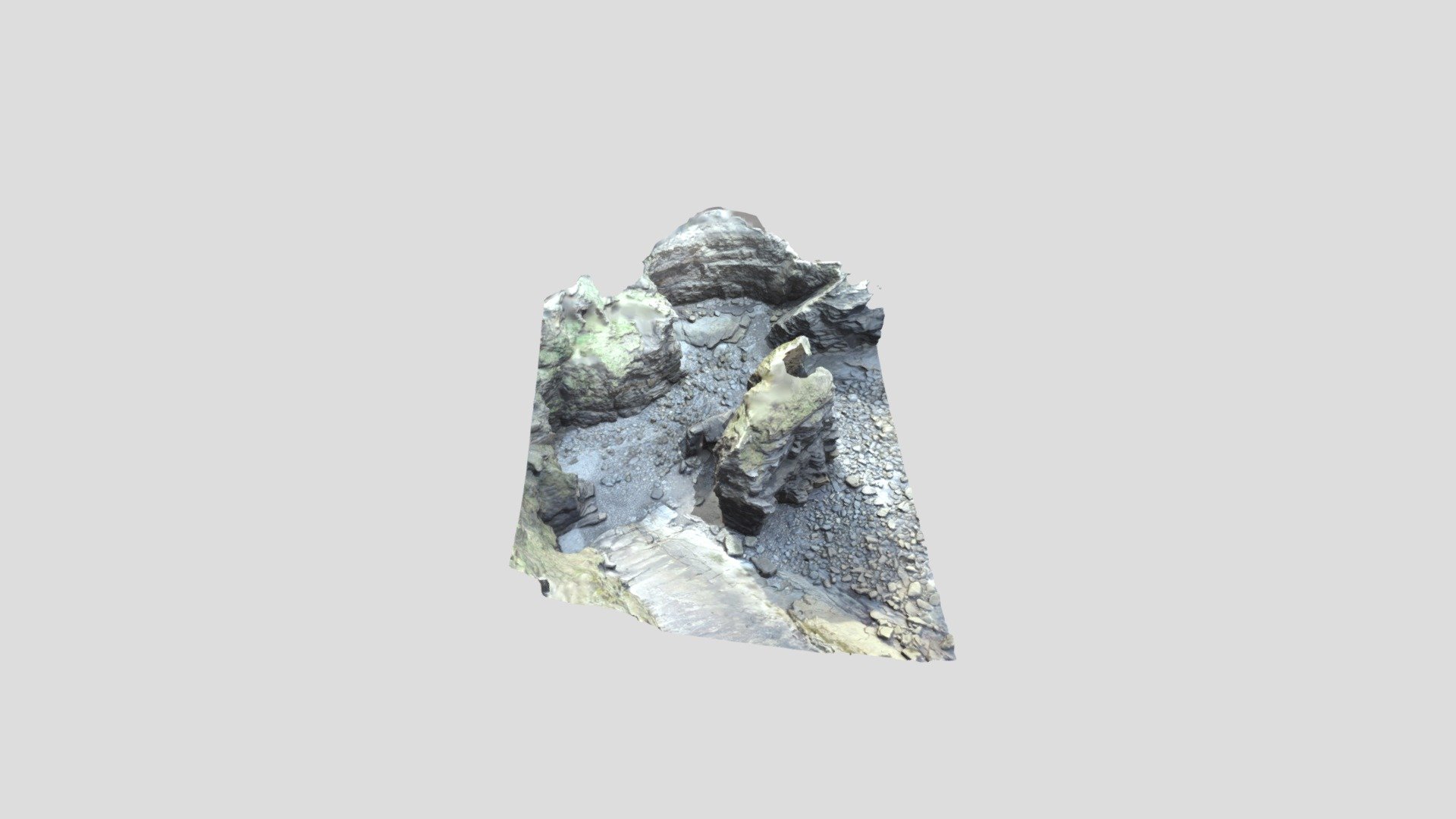 Dens Door geological fold - 3D model by AdamBBrowne [e45652a] - Sketchfab