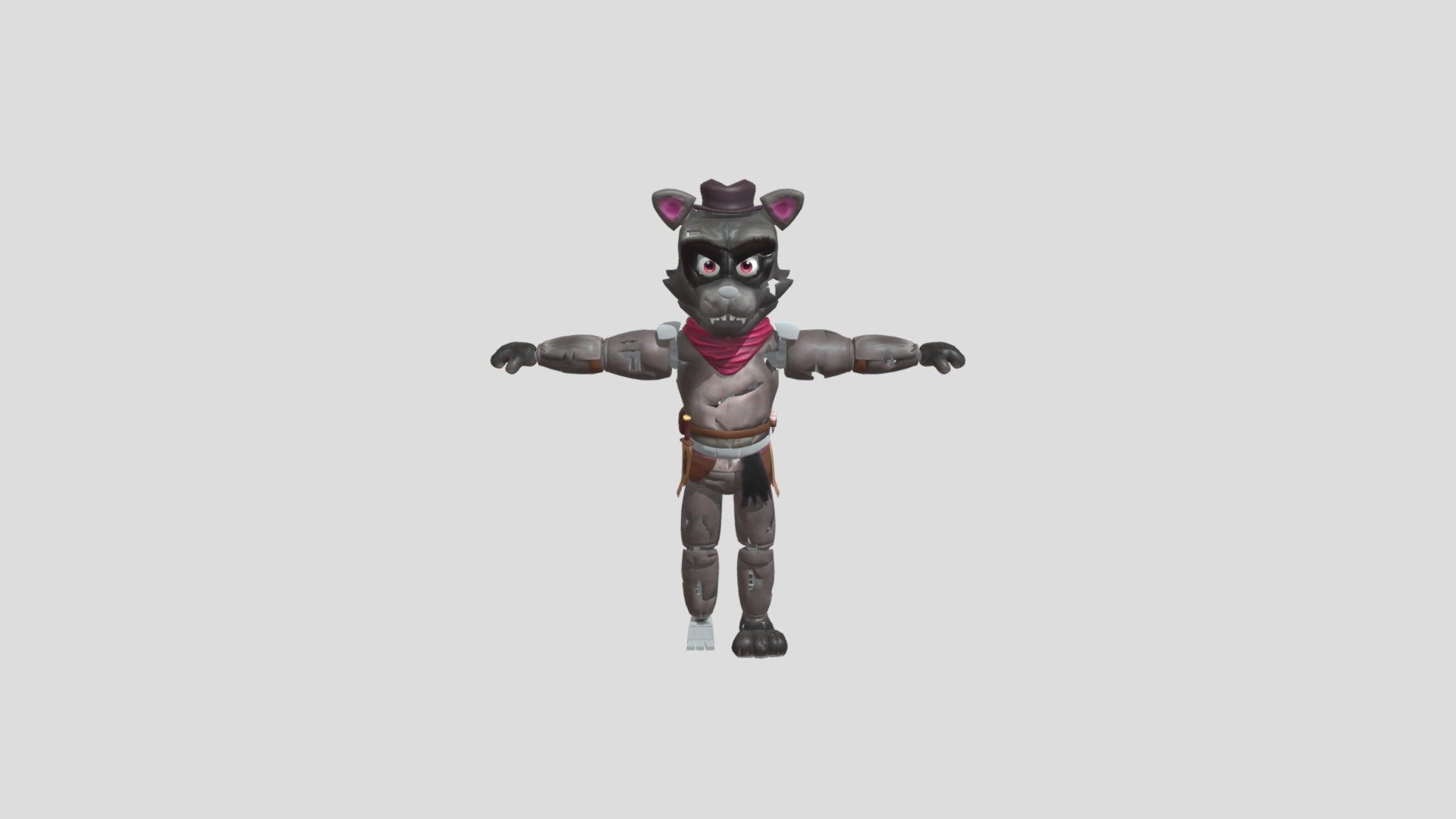 Ray The Raccoon - Download Free 3D model by skylajade69 [e4565d6 ...