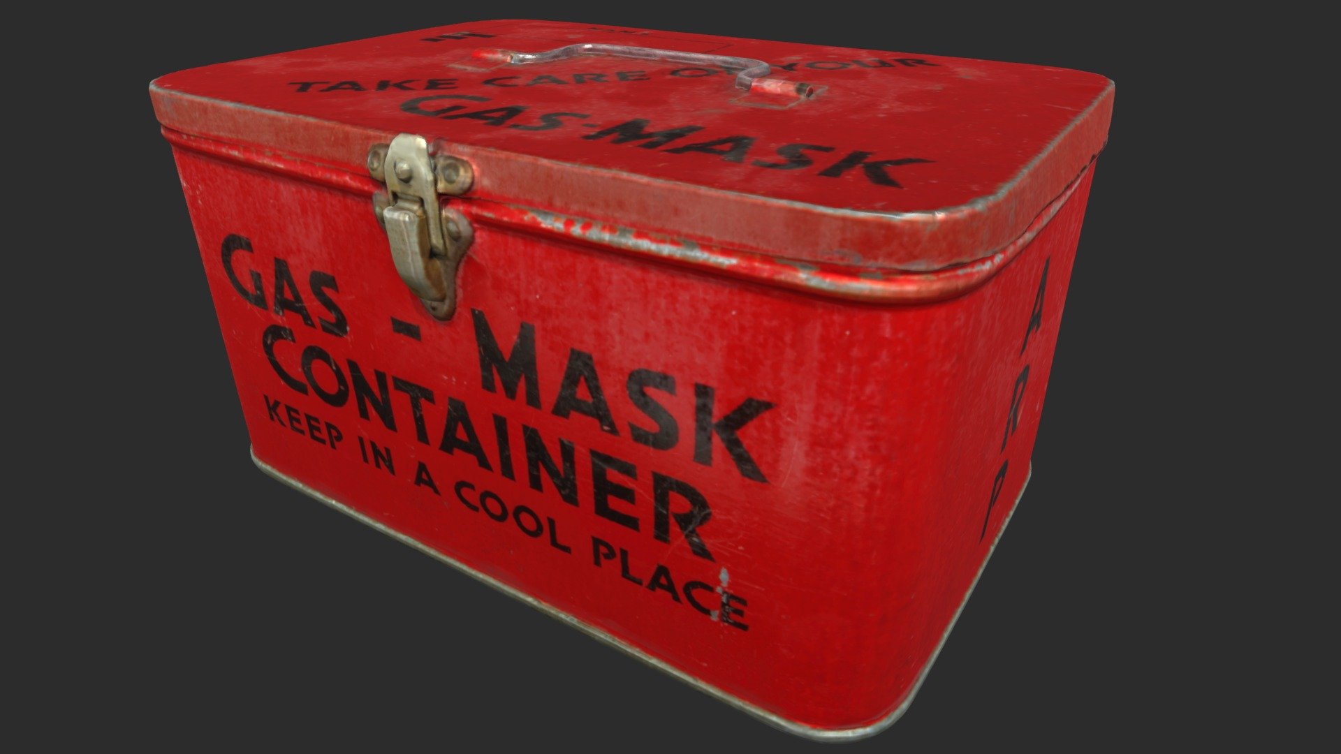 Gas Mask Container - 3D model by asd1 (@jk17) [e457e63] - Sketchfab