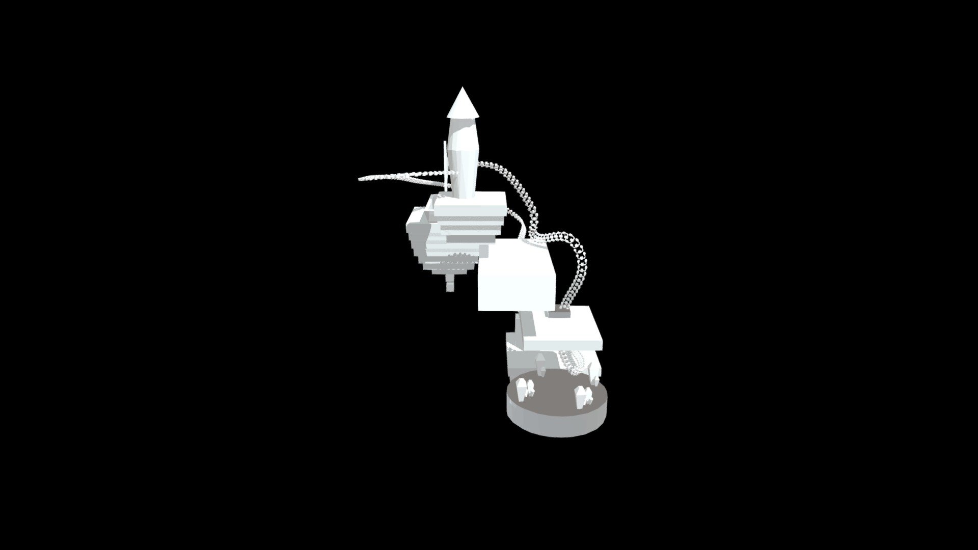 sinbad achtbaan-cube world blockout - 3D model by minjiyeon4design ...