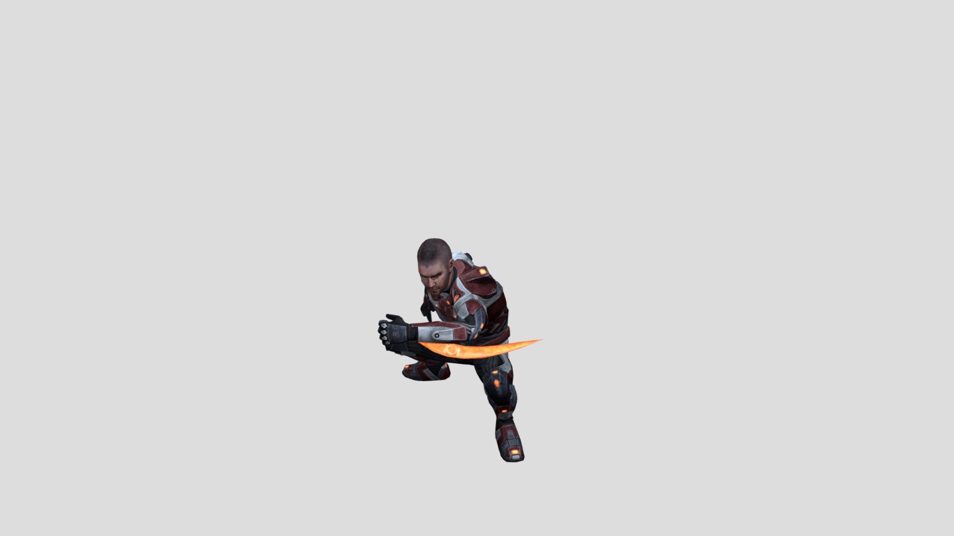 Sword And Shield Crouch Block Idle - Download Free 3D model by ...