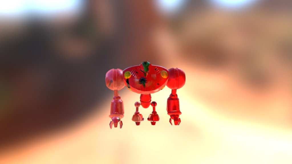 Robot Animation - 3D model by redninjaoffire [e45cd5f] - Sketchfab