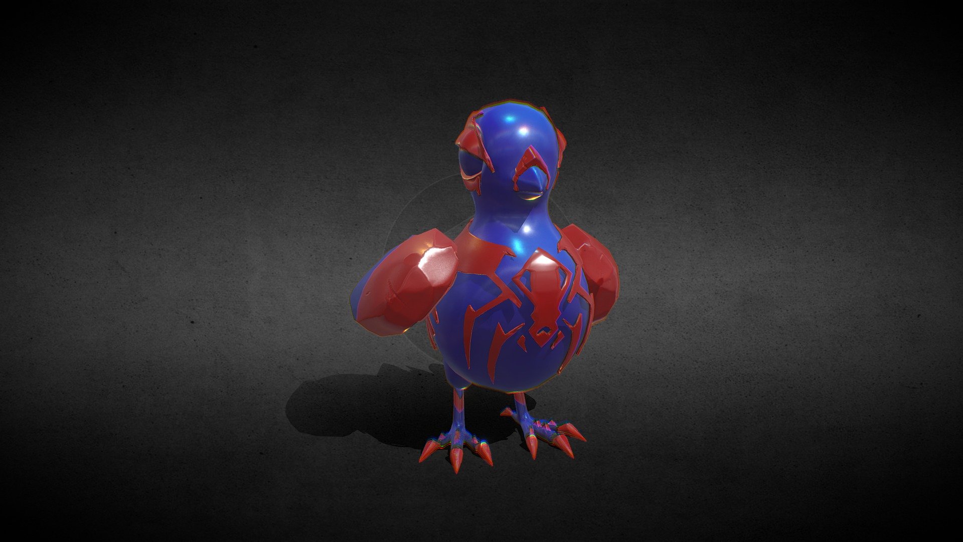 Miguel O'Hara as a Pigeon - 3D model by aamna.noor.syed [e45d725 ...