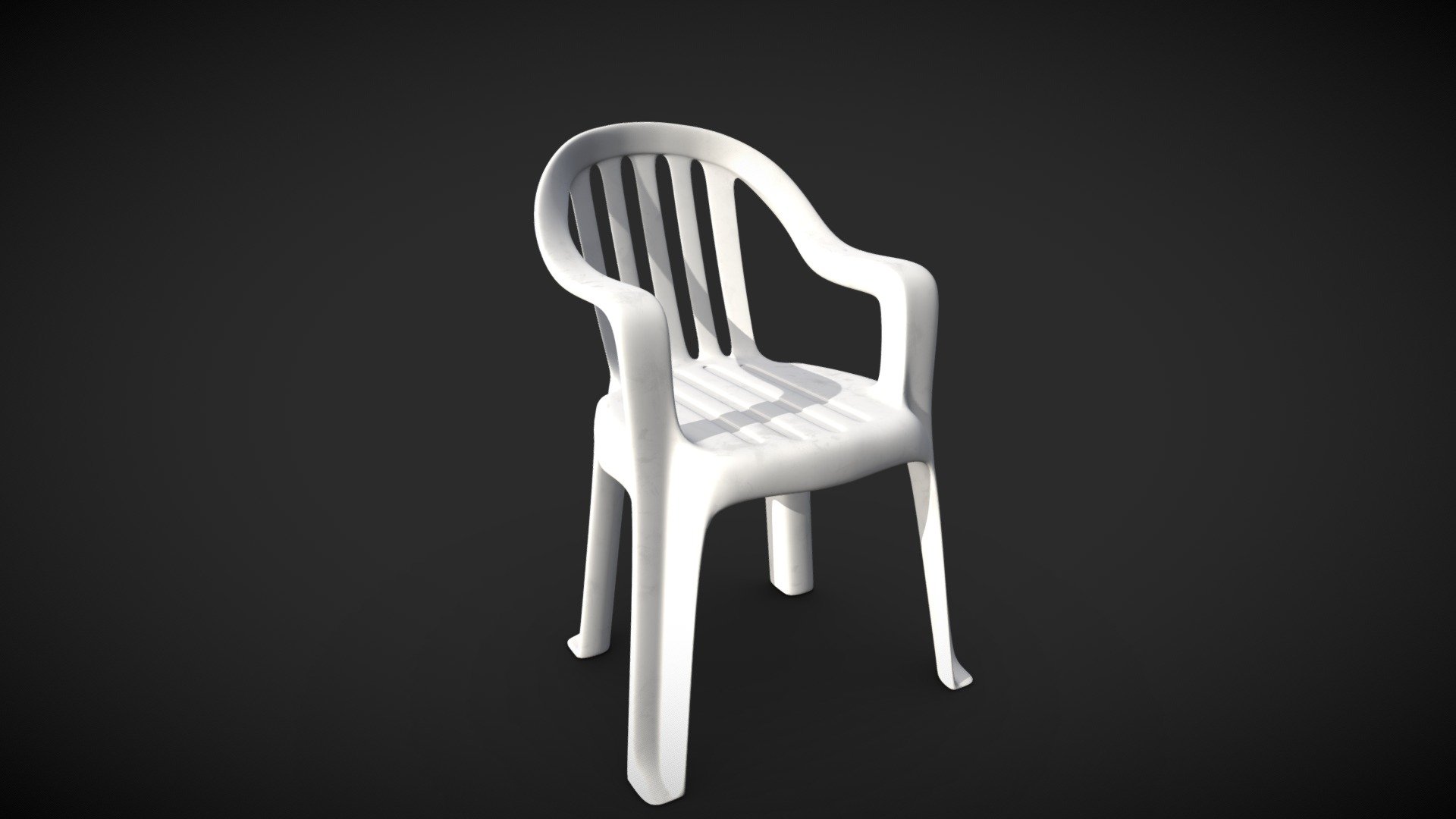 Plastic Chair - Buy Royalty Free 3D model by Grigoris Konstantakatos ...
