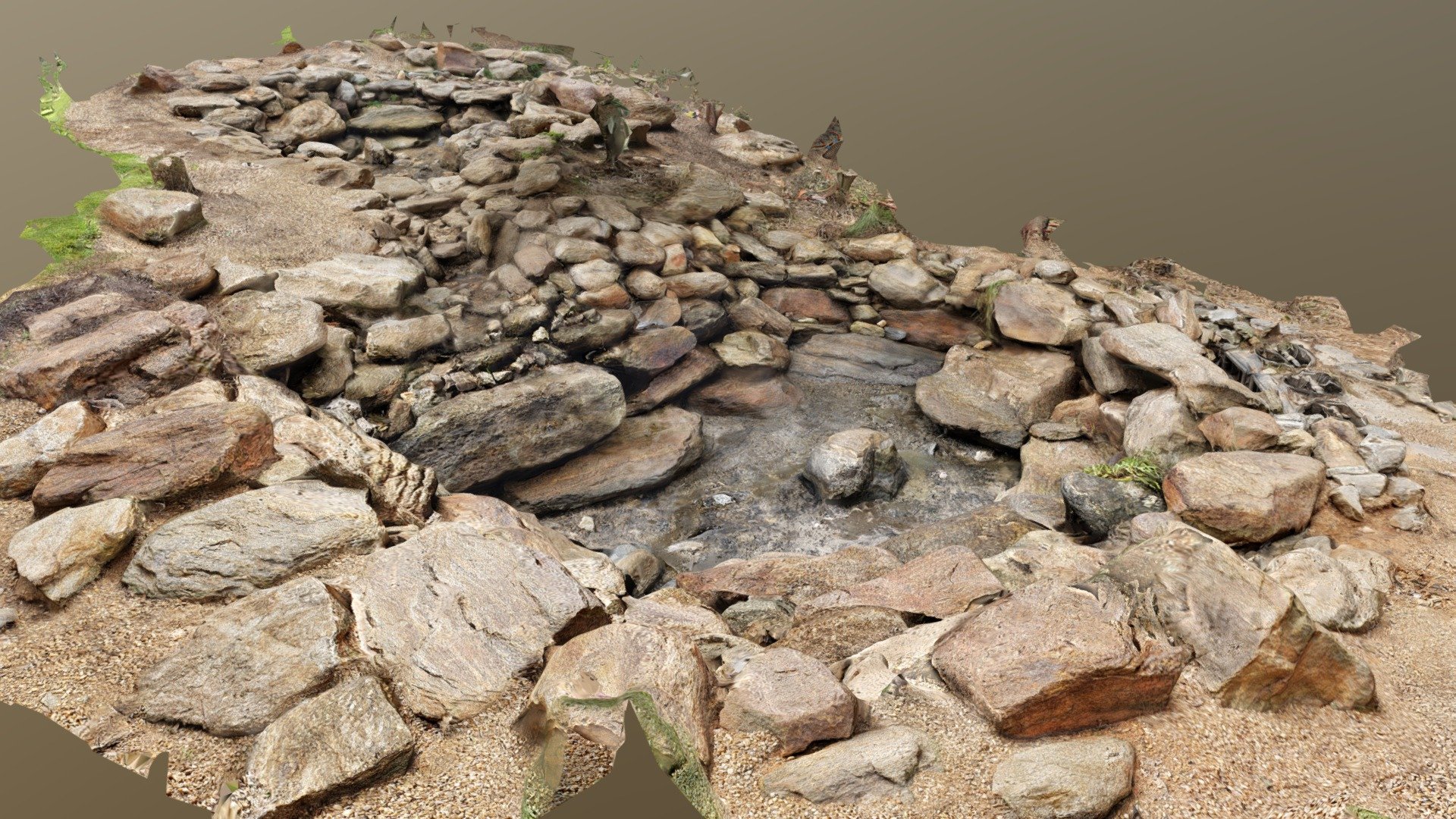 Macon Ponds 30k Gallon Koi Pond - 3D model by iontrades [e45f621 ...