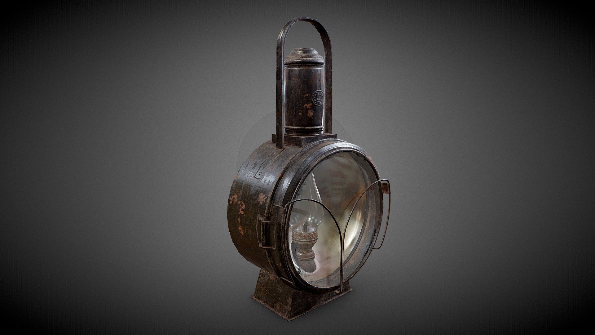 Railroad Lantern - Download Free 3D model by t-braze [e46148e] - Sketchfab