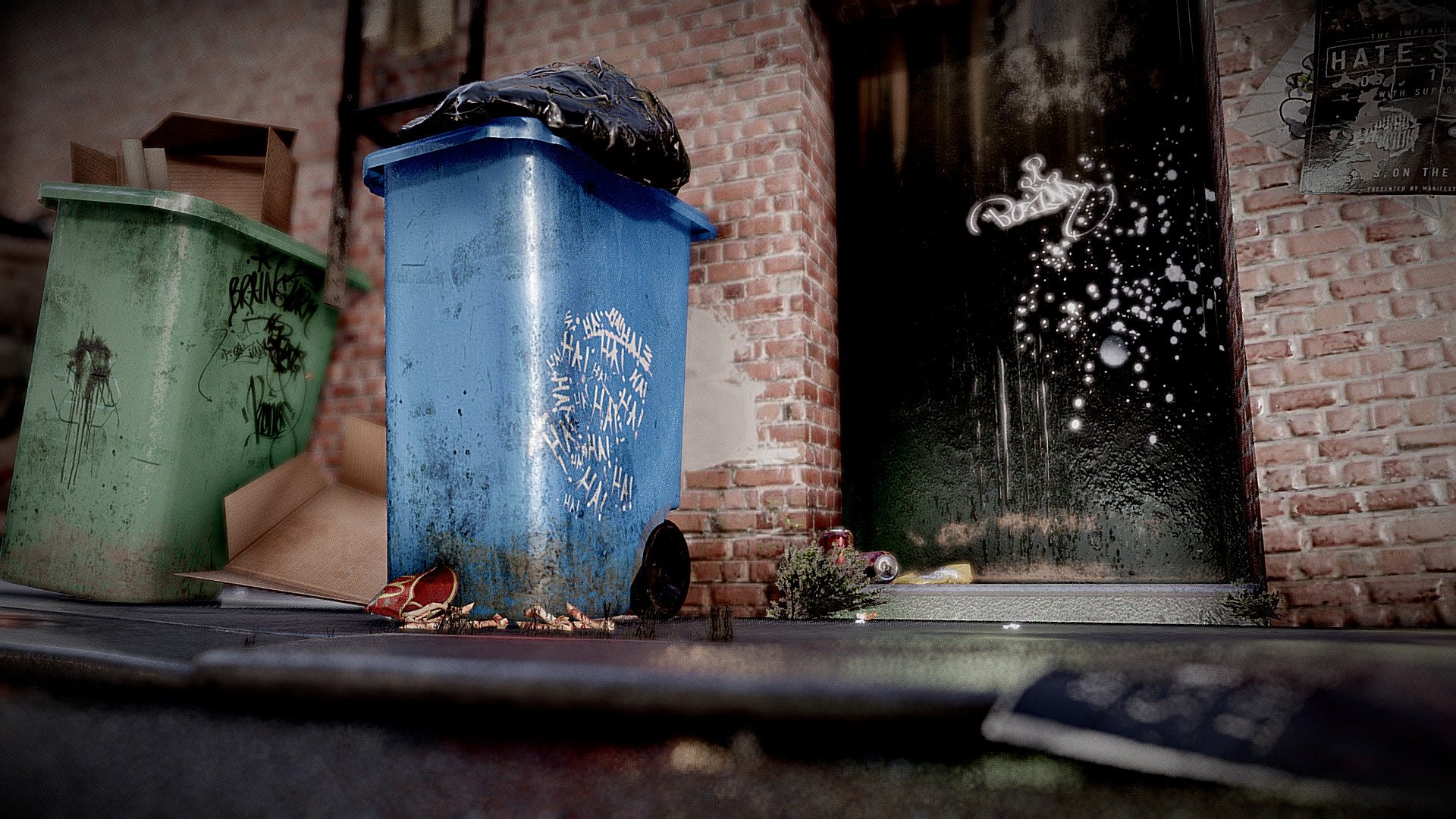 Urban City: Life of Grime - 3D model by PippyJ [e46163e] - Sketchfab