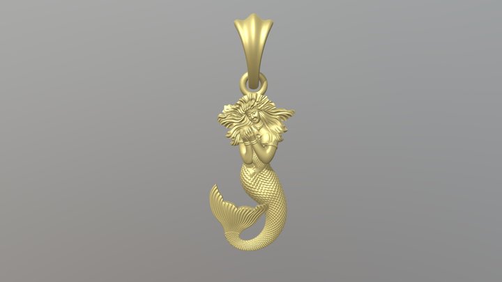 Mermaid-stl-file 3D models - Sketchfab