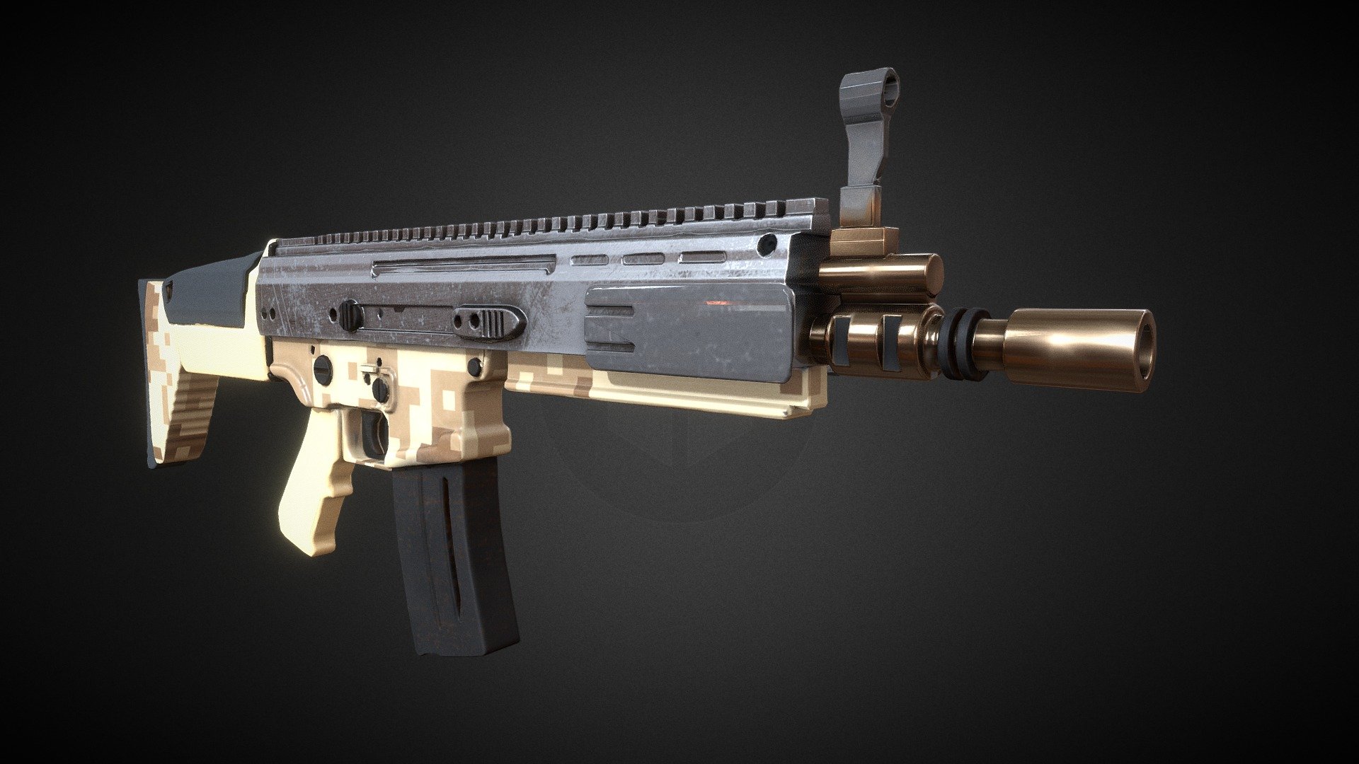 Scar-L - 3D model by Jon (@jon.aranceta) [e46373d] - Sketchfab
