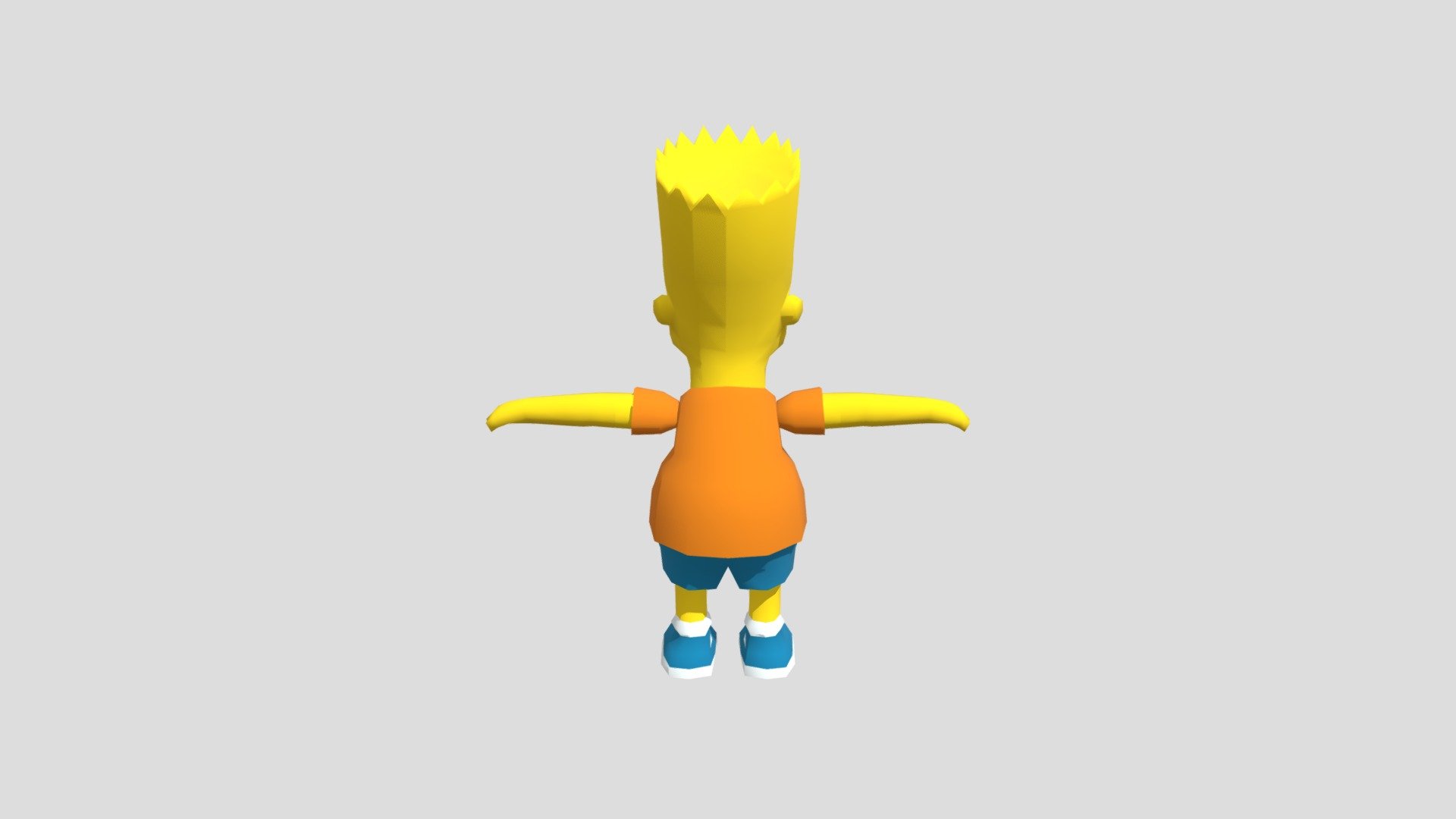 PC Computer - The Simpsons Hit & Run - Bart - Download Free 3D model by ...