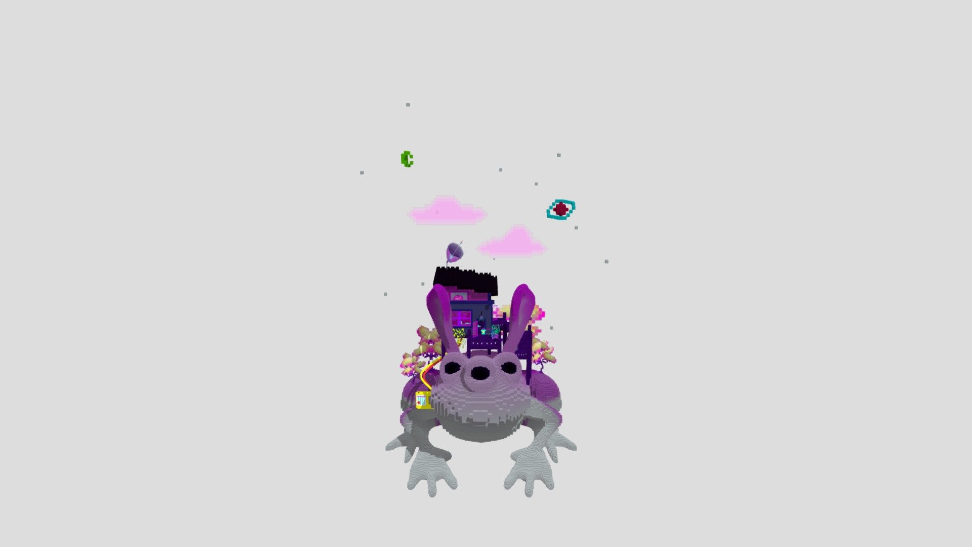 Small Biomechanical Bunnyfrog Astral Temple - Download Free 3D model by ...