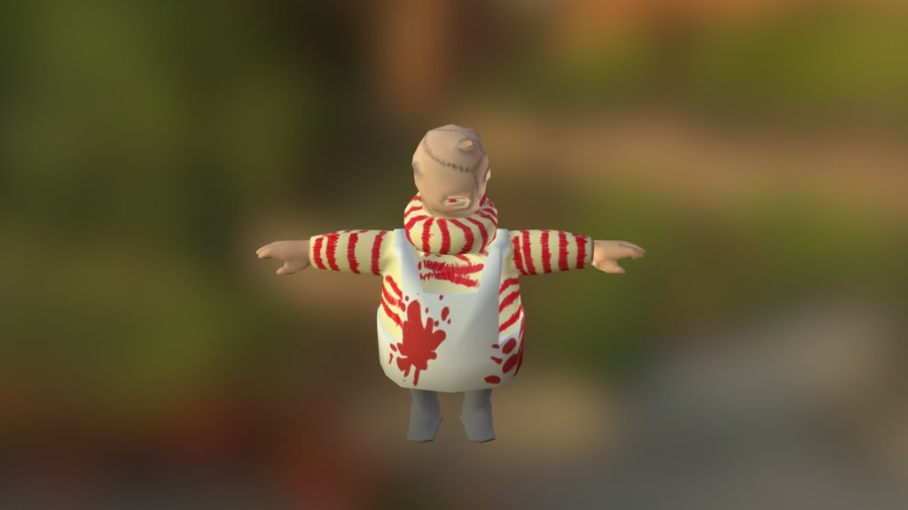 Horror Character animation - 3D model by iReptile [e465bad] - Sketchfab