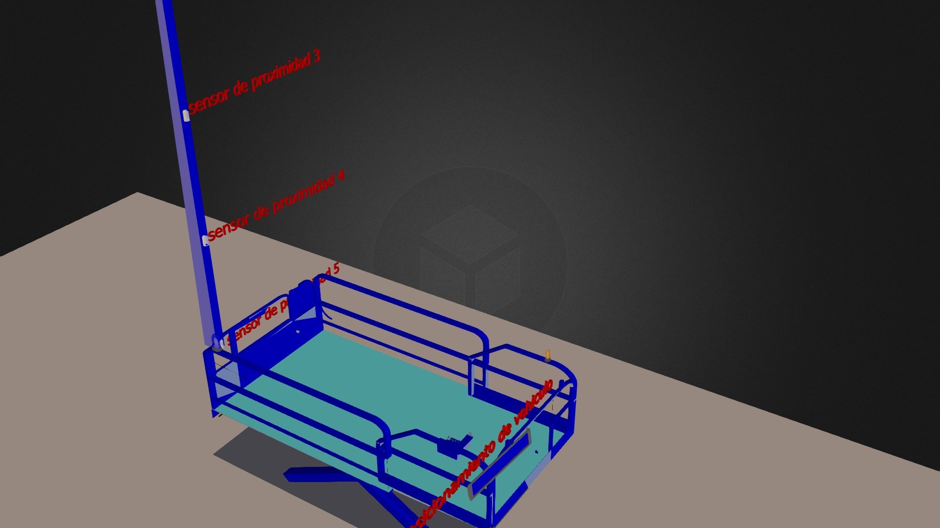 ascensor carros - 3D model by OscarPerez [e46621b] - Sketchfab
