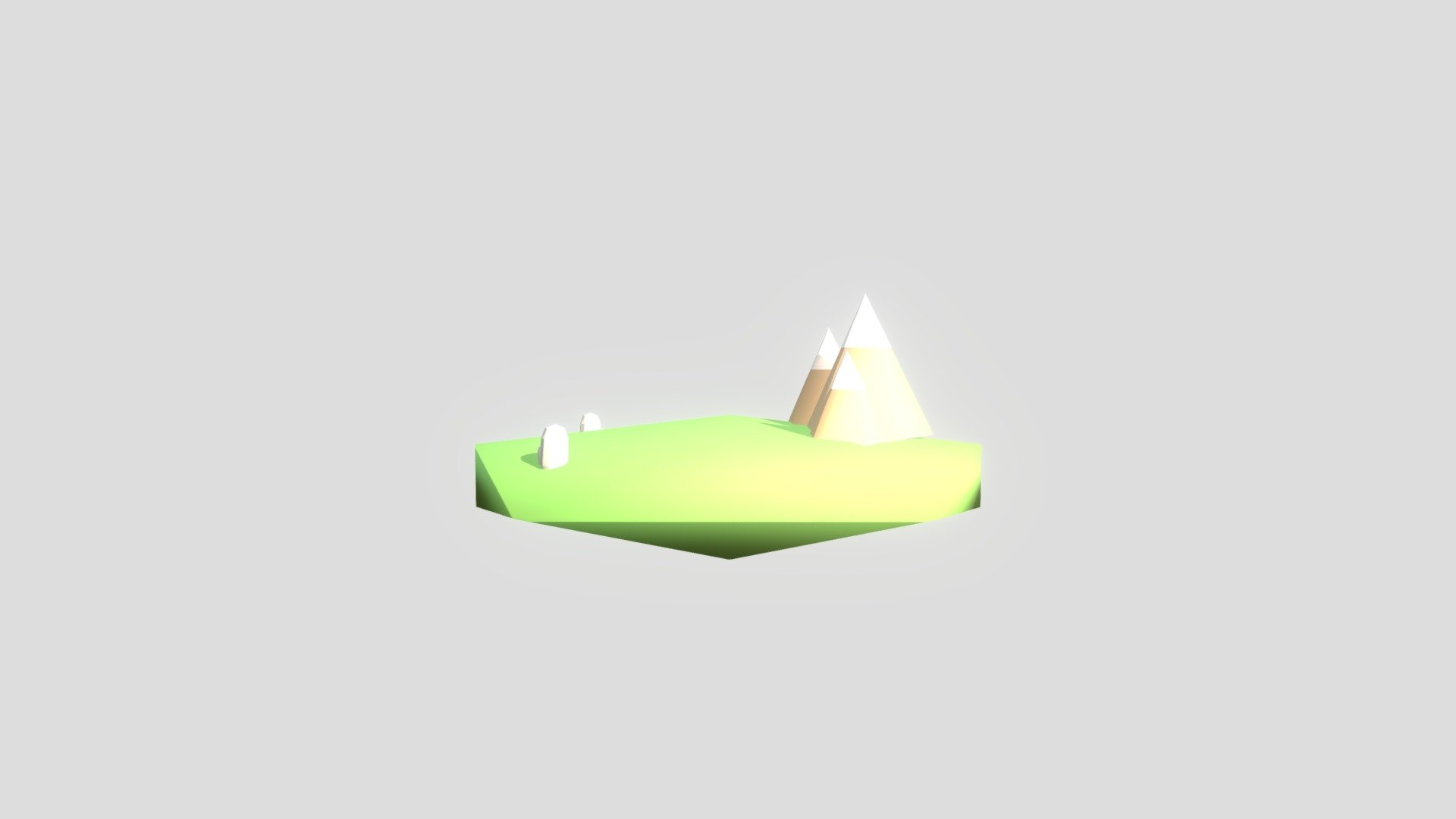 Low-Poly Terrain - Download Free 3D model by CobblestoneFace [e466317 ...