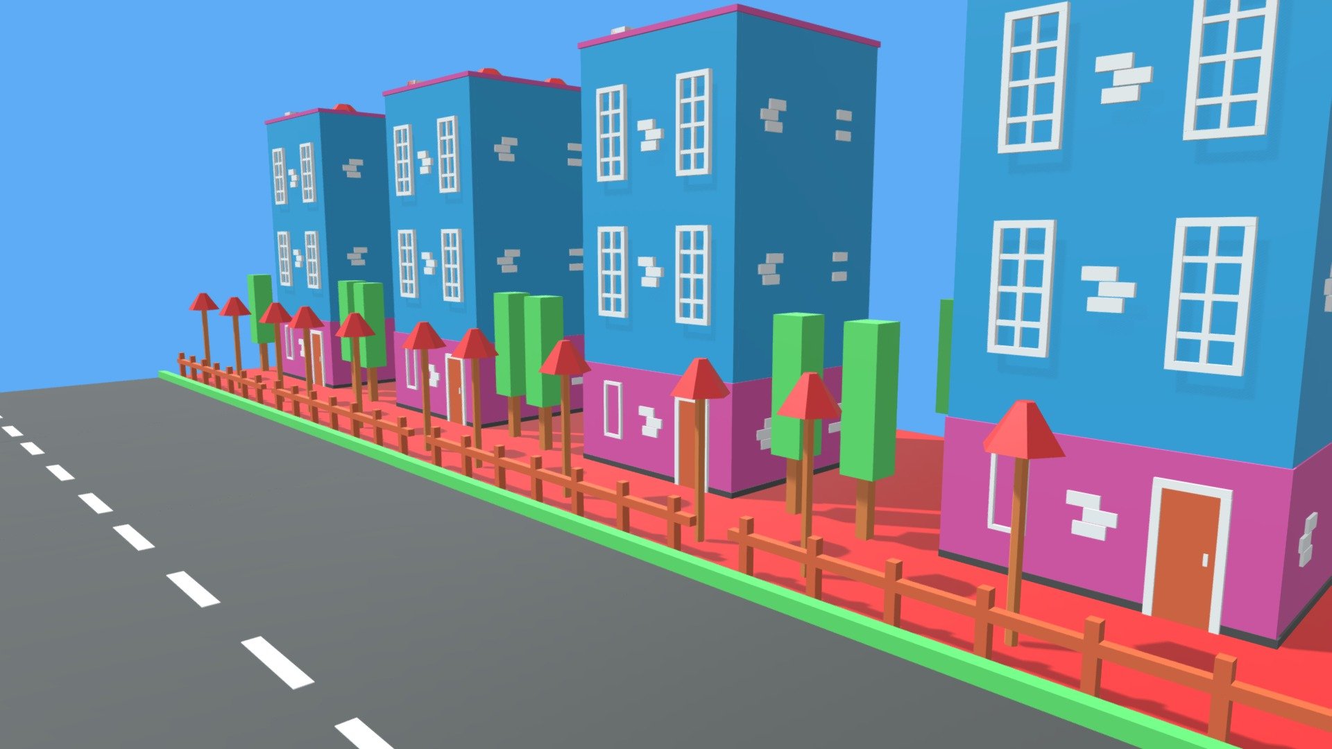 Low Poly Apartment Building - Download Free 3D model by issamsalem ...