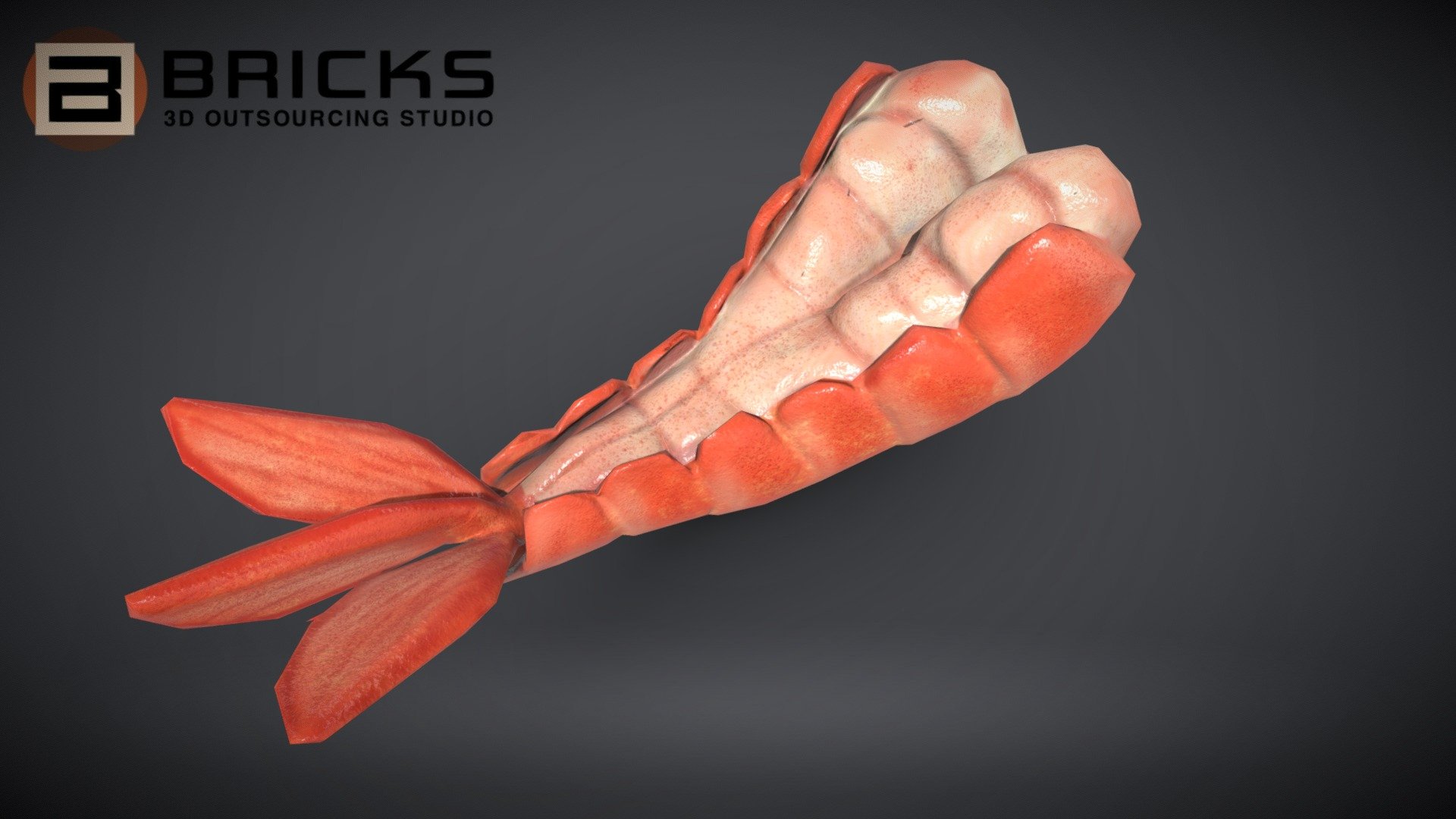 ScampiTailBoiled - Buy Royalty Free 3D model by Bricks Studio ...