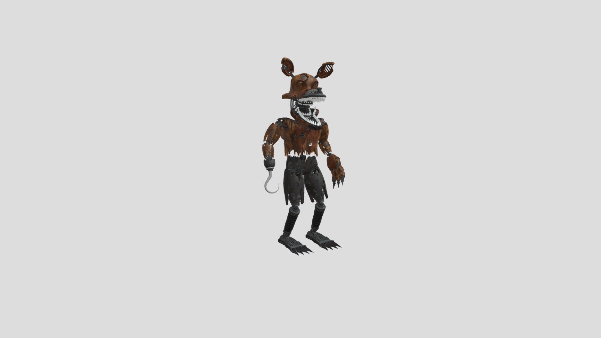 Jack-O-Foxy - Download Free 3D model by dwall8611 [e4696ec] - Sketchfab