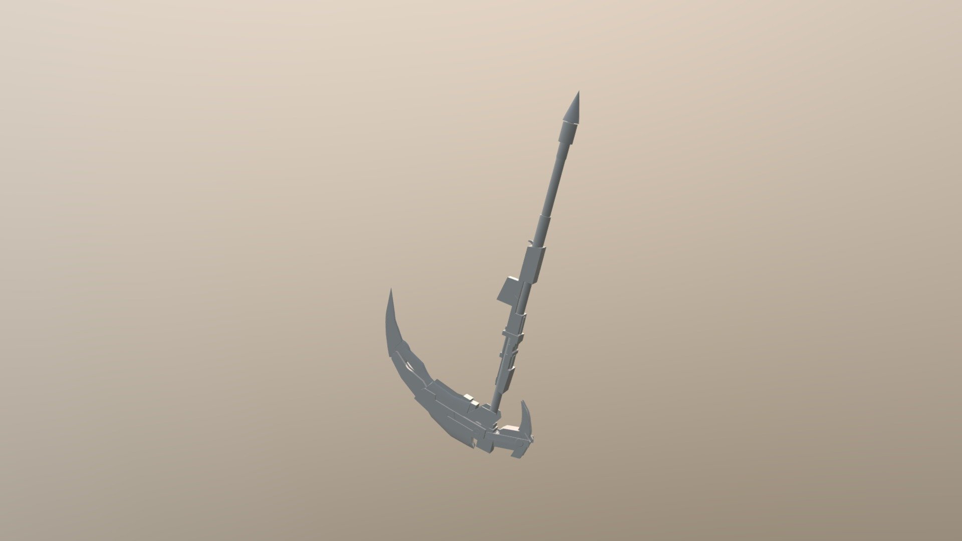 RWBY Scythe - 3D model by SierraMarsh [e46b1db] - Sketchfab