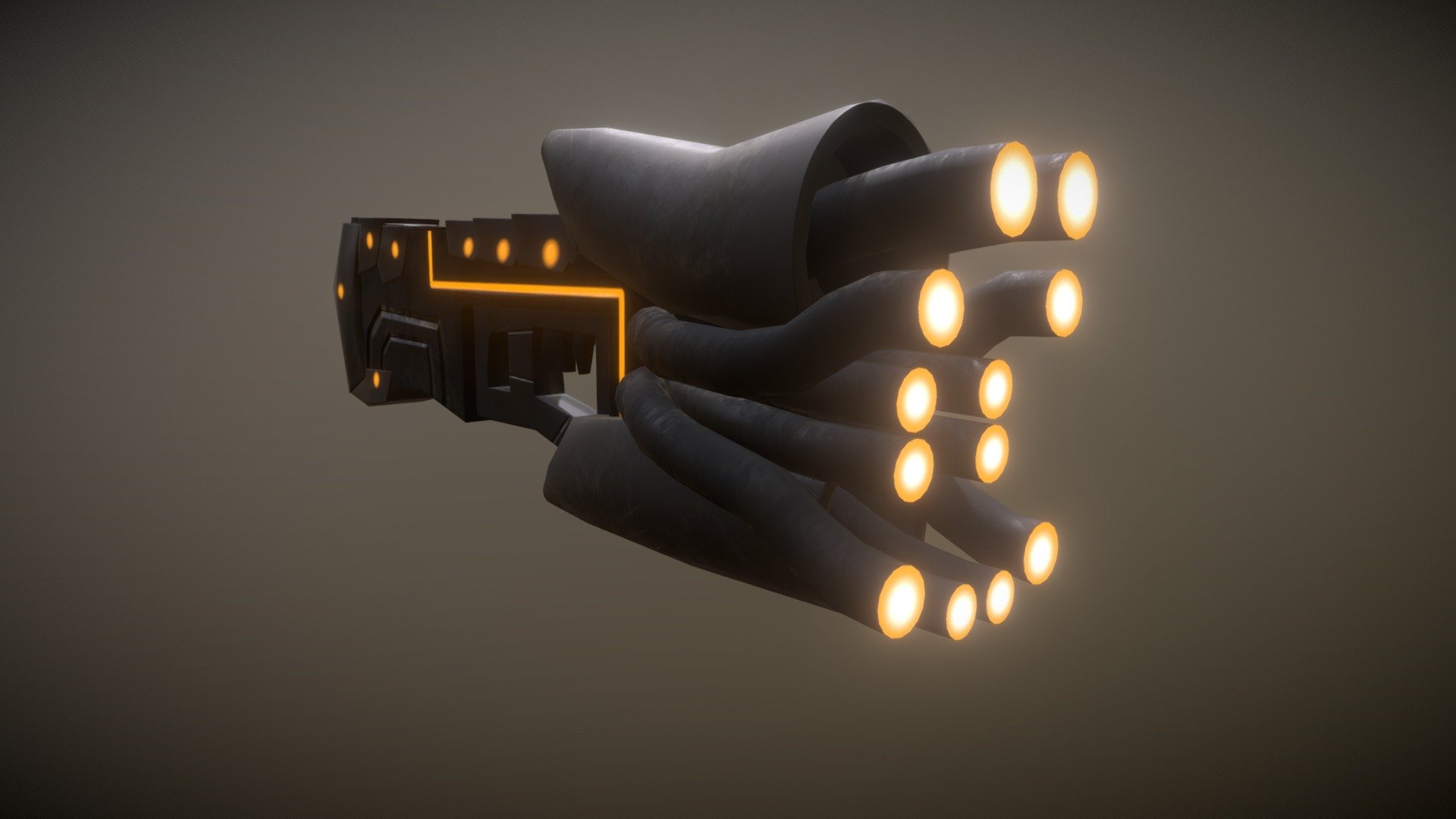 SUN-RYZE Energy Weapon - 3D model by BradyL [e46ba6a] - Sketchfab